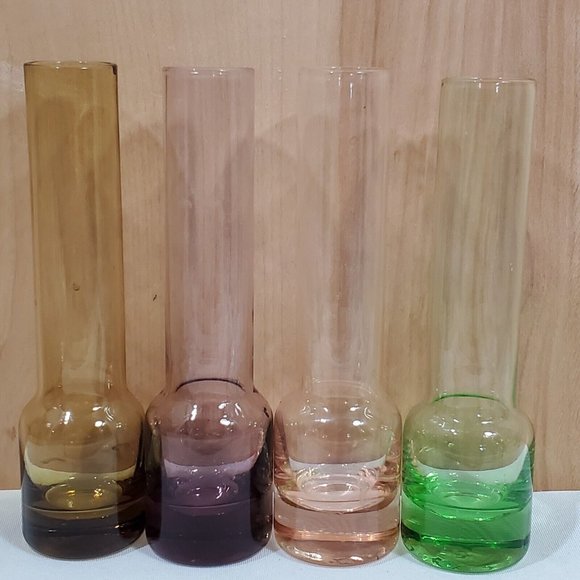 Source Unknown | Dining | Downtown Rainbow Color Glass Vodka Chiller ...